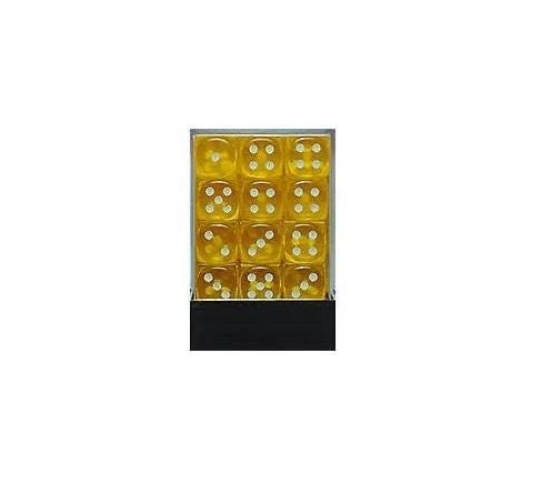 Falentry Dice 36 Piece Block Set (Translucent Yellow) – Streacker Gaming